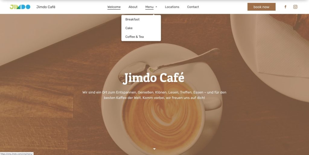 5 Tips For a Perfect Website Navigation Menu | Jimdo