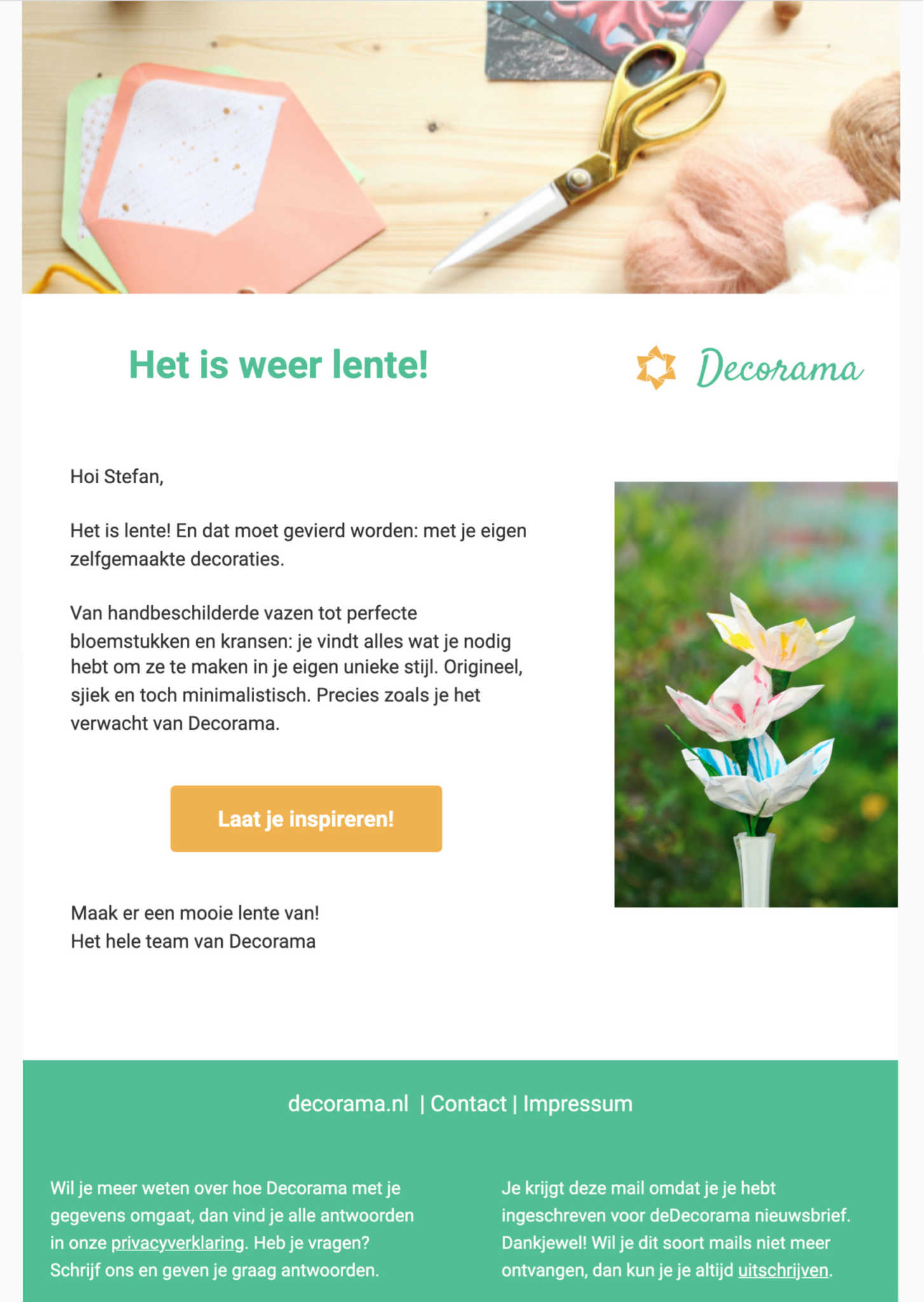 Maak een succesvolle nieuwsbrief in 3 stappen - Jimdo