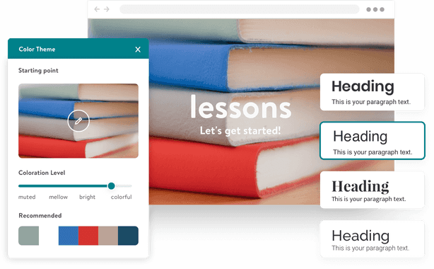 Create a Teacher Website - Examples & How-To | Jimdo