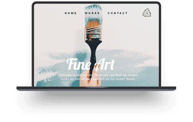 Crea tu página web de artista y vende tu arte en internet | Jimdo