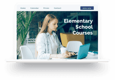 Create a Teacher Website - Examples & How-To | Jimdo