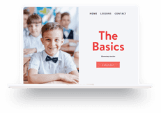 Create a Teacher Website - Examples & How-To | Jimdo